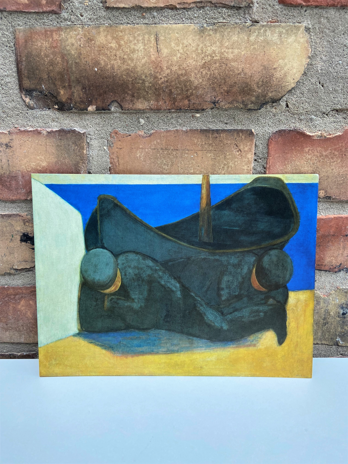 Emil Gregersen "Hvil Positano" - Postkort - Vendsyssel Kunstmuseum